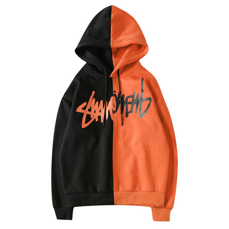 Zweifarbiger Herren-Hoodie – Bombardina.de